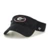 Georgia Bulldogs 47 Brand VISOR Black Adjustable Hat - Detroit Game Gear
