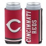 Cincinnati Reds 12 oz Red Slim Can Cooler Holder - Detroit Game Gear