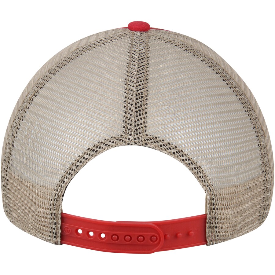 Cincinnati Reds 47 Brand Tuscaloosa Vintage Red Clean Up Mesh Snapback ...