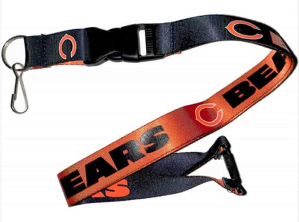 Chicago Bears Reversible Lanyard - Detroit Game Gear