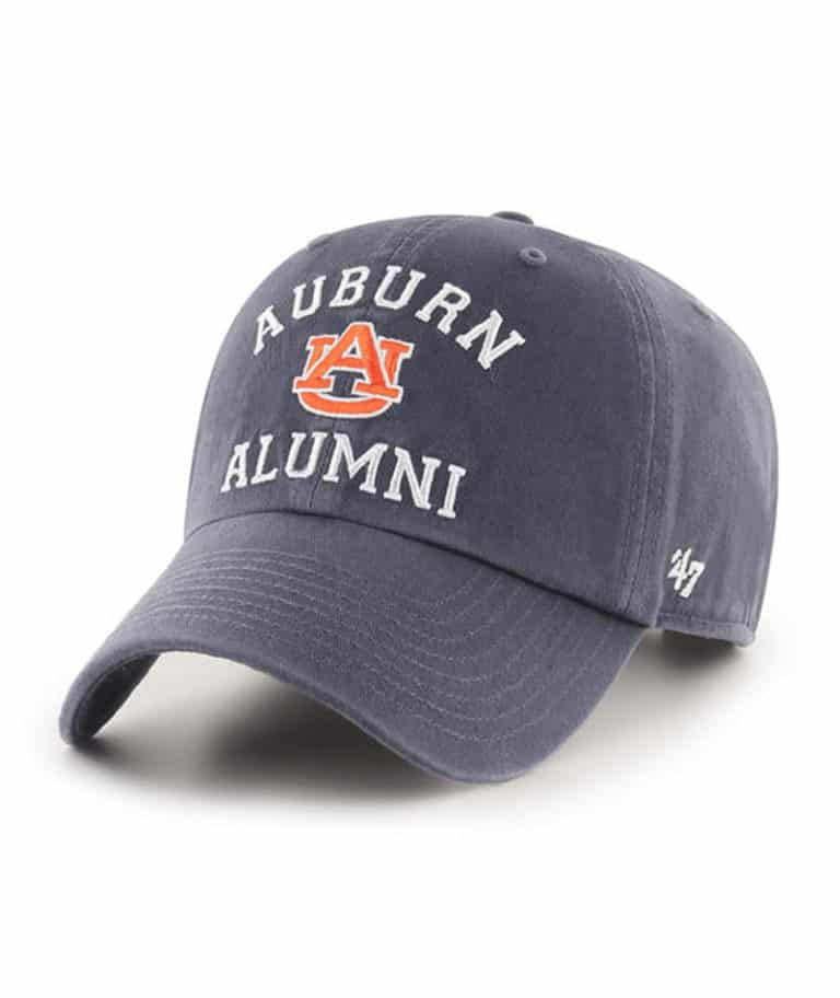 Auburn Tigers 47 Brand Alumni Vintage Navy Clean Up Adjustable Hat ...