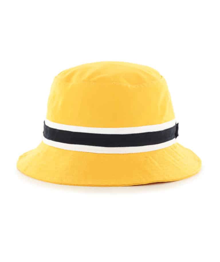 Michigan Wolverines 47 Brand Yellow Gold Striped Bucket Hat - Detroit ...
