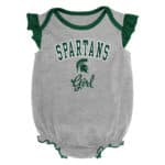 Michigan State Spartans Baby Girl 2 Pack Onesie Creeper Set - Detroit ...
