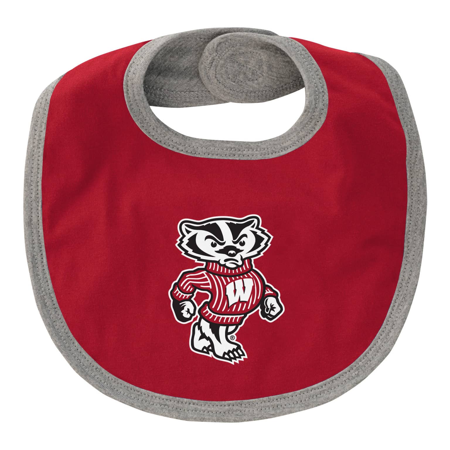Wisconsin Badgers Baby Girls Red MVP Princess 3 Piece Creeper Set ...
