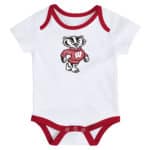Wisconsin Badgers Baby 3 Pack Future Star Onesie Creeper Set - Detroit ...