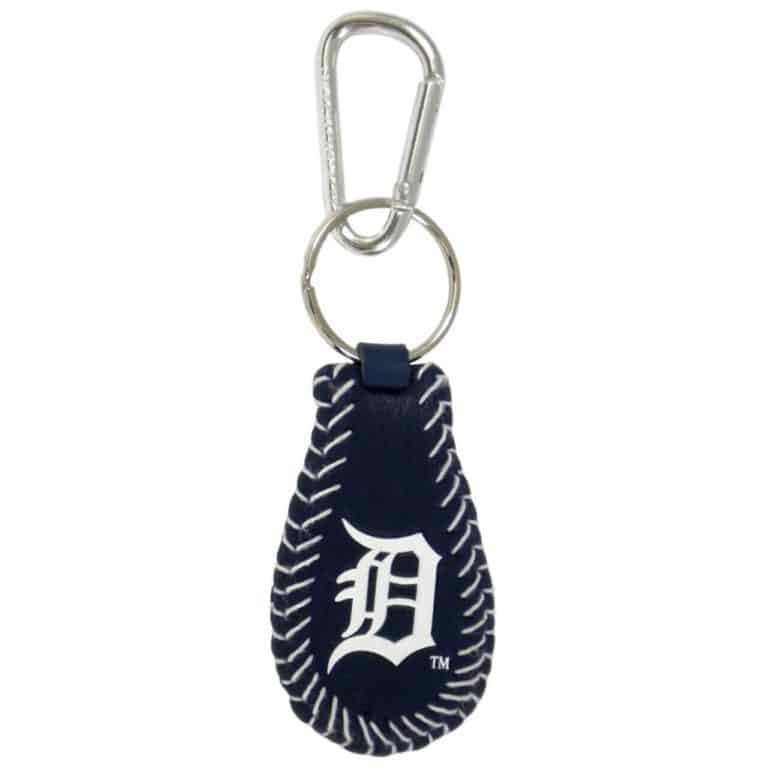 Detroit Tigers Keychain - Navy Classic Baseball - Detroit Game Gear