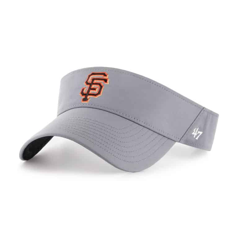 San Francisco Giants 47 Brand Elliot Dark Gray VISOR Adjustable Hat ...
