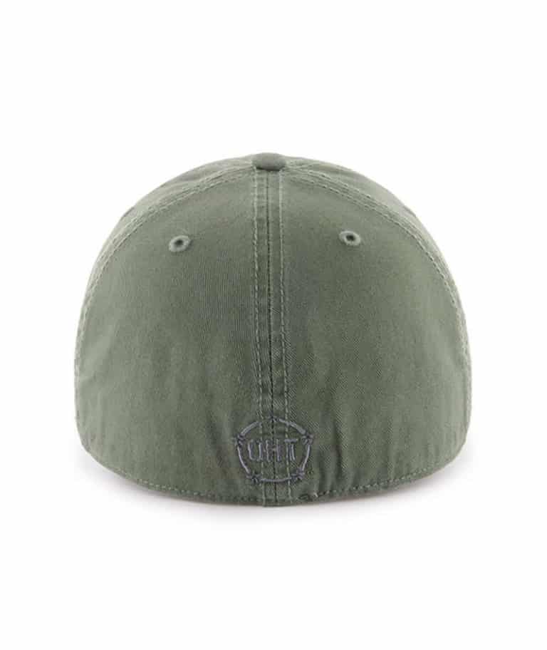 Operation Hat Trick 47 Brand USA Flag Moss Franchise Fitted Hat ...