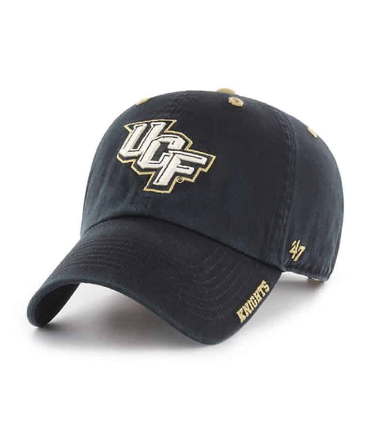 Central Florida Knights UCF 47 Brand Black Ice Clean Up Adjustable Hat ...