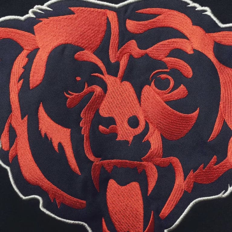 Chicago Bears Men's 47 Brand Classic Navy Pullover Jersey Hoodie ...