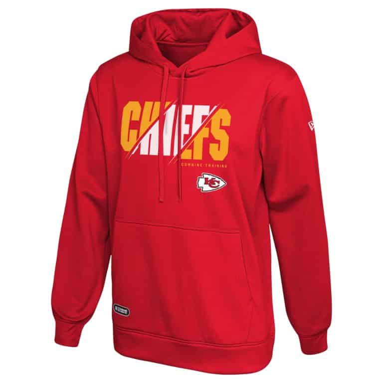Kansas City Chiefs Men's New Era Release Red Pullover Hoodie - Detroit ...