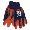Detroit Tigers Adult Two Tone Gloves - Detroit Game Gear