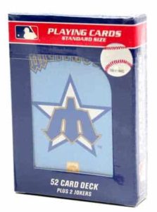 Seattle Mariners Cooperstown Playing Cards - Detroit Game Gear