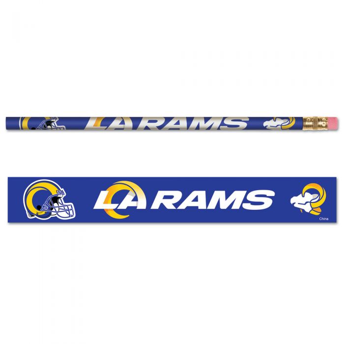 Los Angeles Rams Pencil 6 Pack - Detroit Game Gear