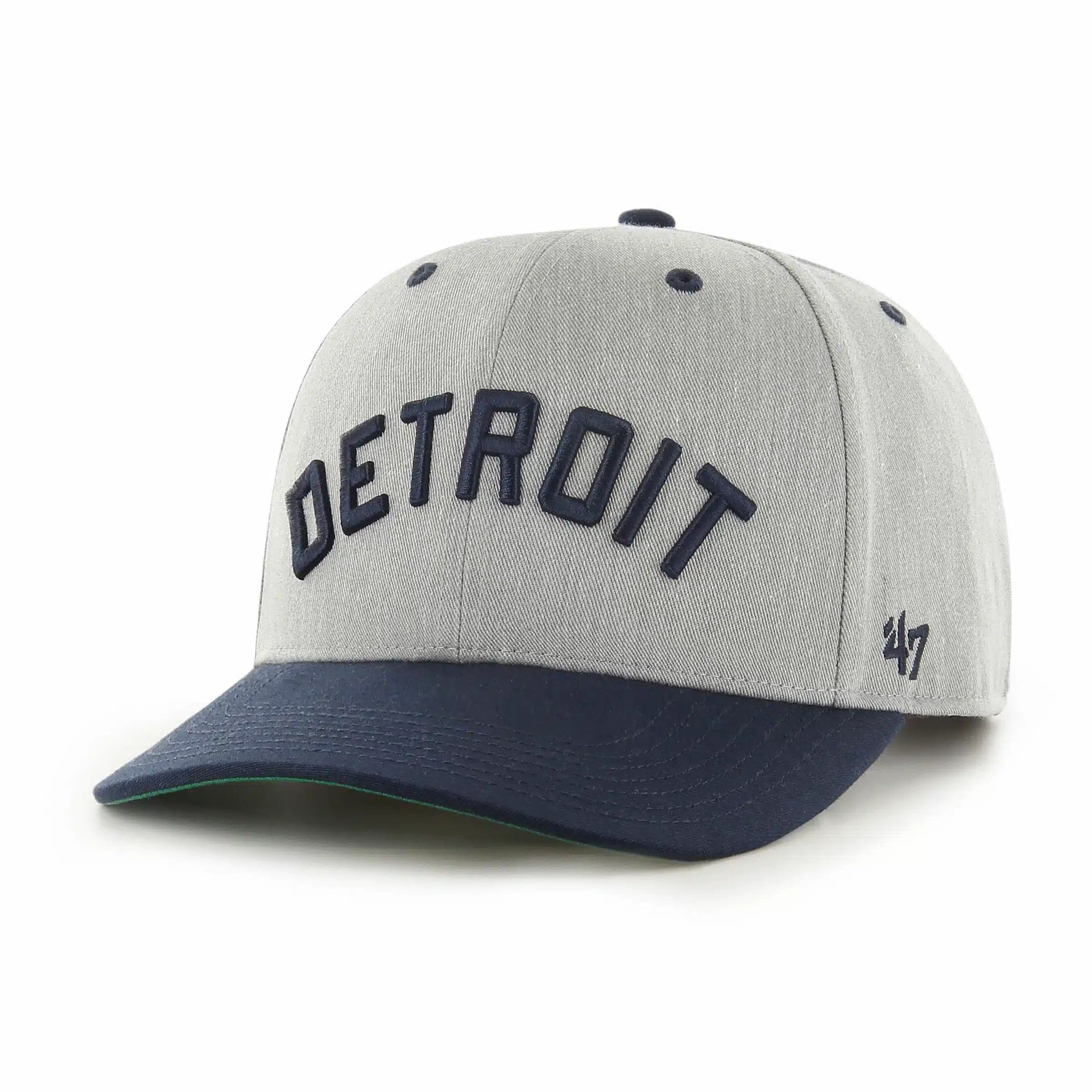 Detroit Tigers 47 Brand Cooperstown Fly Out Gray Snapback Hat - Detroit ...