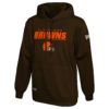 Cleveland Browns Men's New Era Brown Stated Pullover Hoodie - Detroit ...
