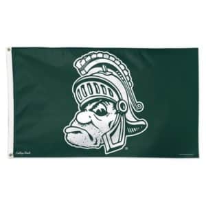 Michigan State Spartans Vault 3'x5' Deluxe Flag - Detroit Game Gear