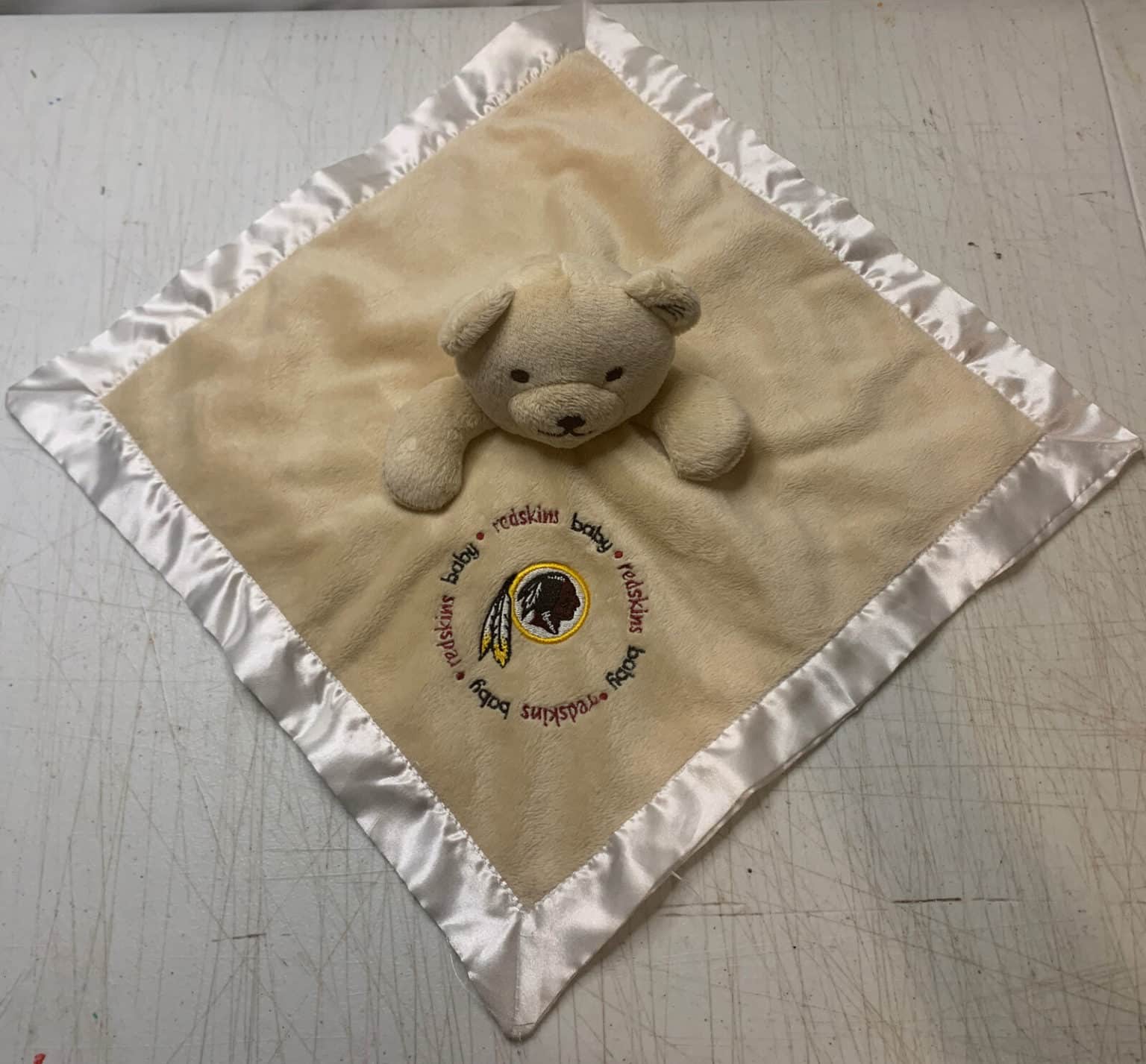 Washington Commanders Classic Baby Cream Security Bear - Detroit Game Gear