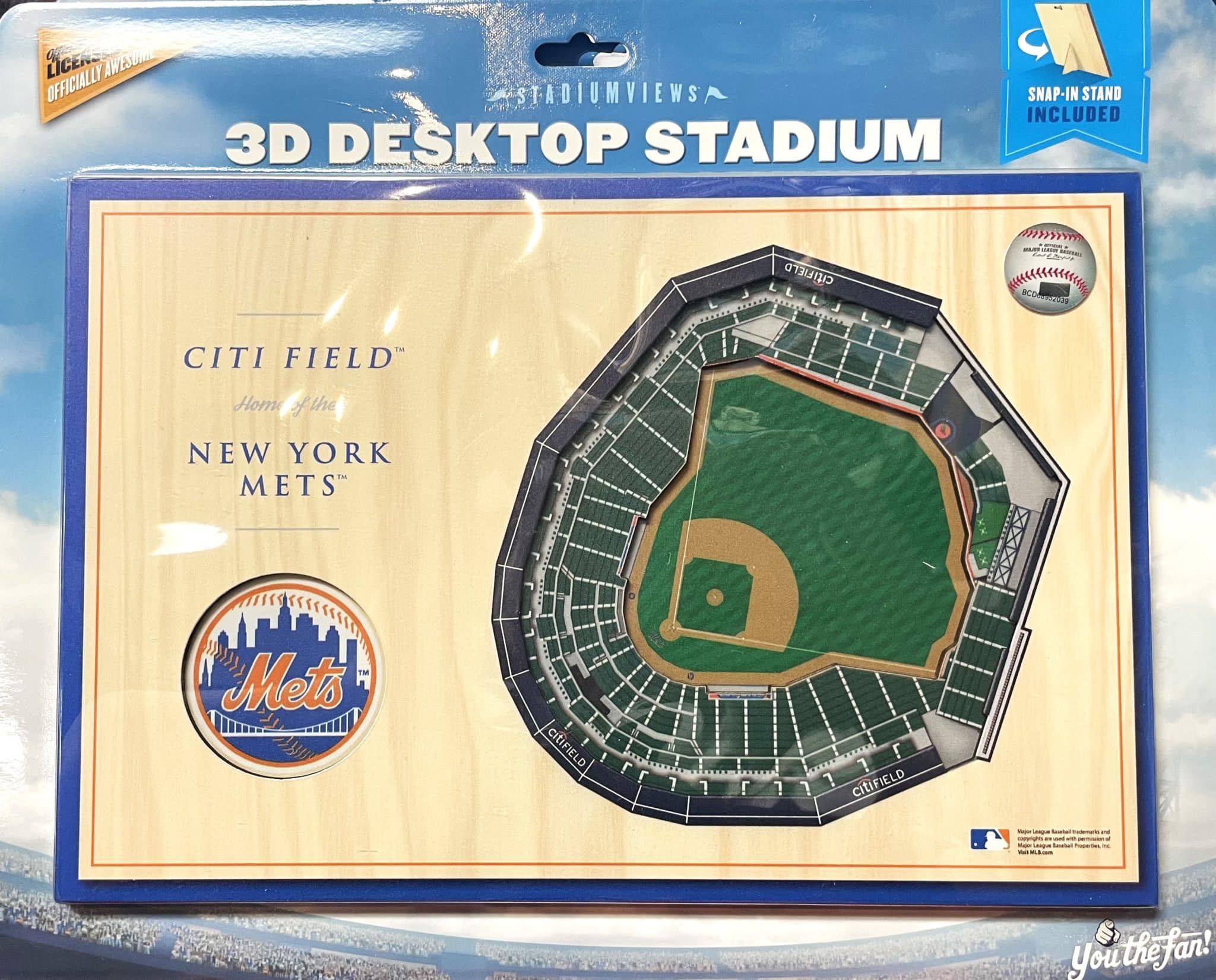 New York Mets 3-D StadiumViews Desktop Display - Detroit Game Gear