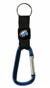 Detroit Lions Compass Carbiner Key Chain - Detroit Game Gear