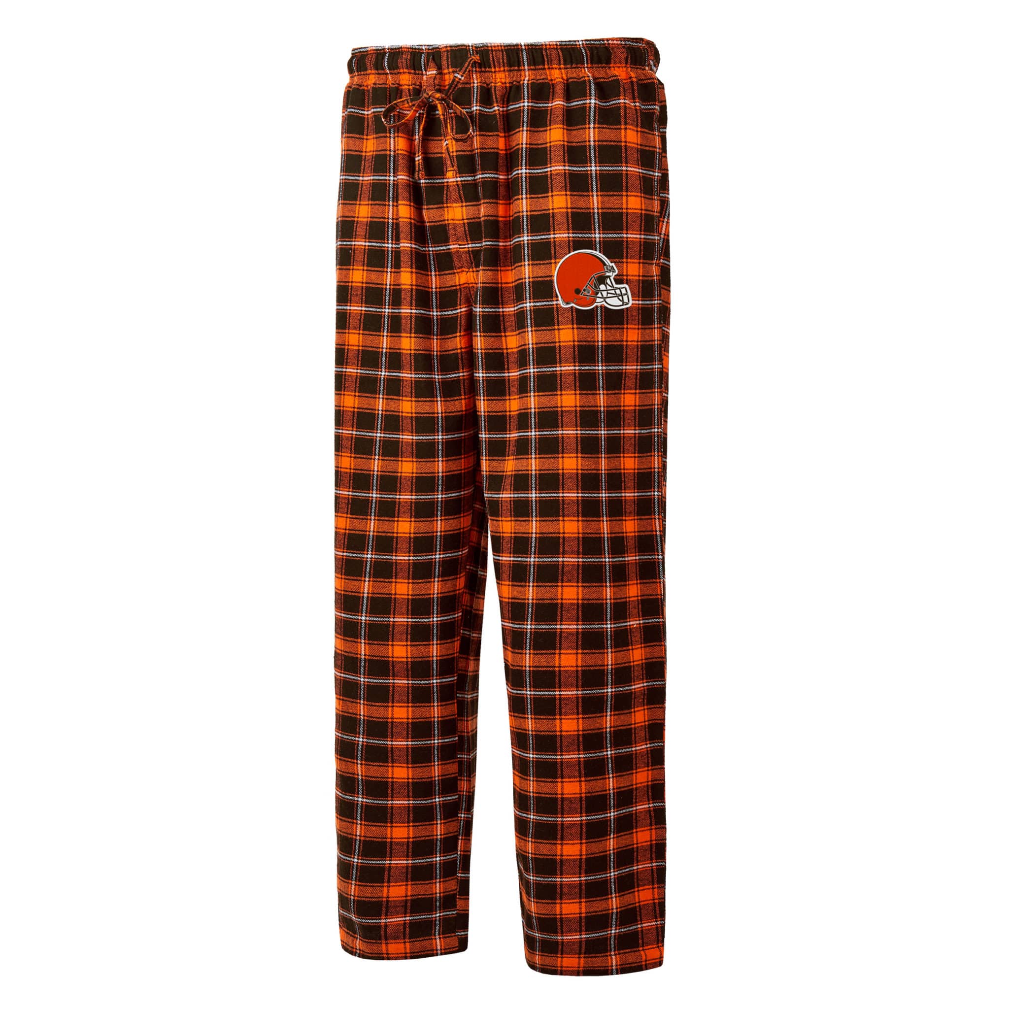 Cleveland Browns Men's Ledger Orange Flannel Pajama Pants - Detroit ...