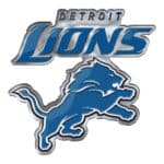 Detroit Lions Auto Emblem Color Alternate Logo - Detroit Game Gear