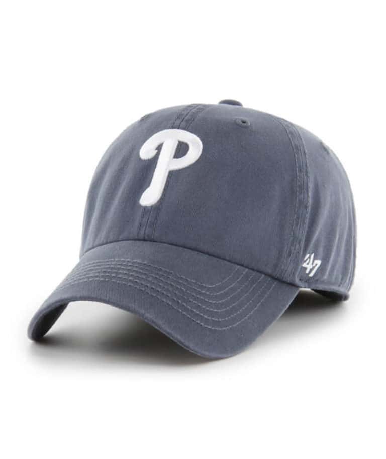Philadelphia Phillies 47 Brand Vintage Navy Franchise Fitted Hat ...